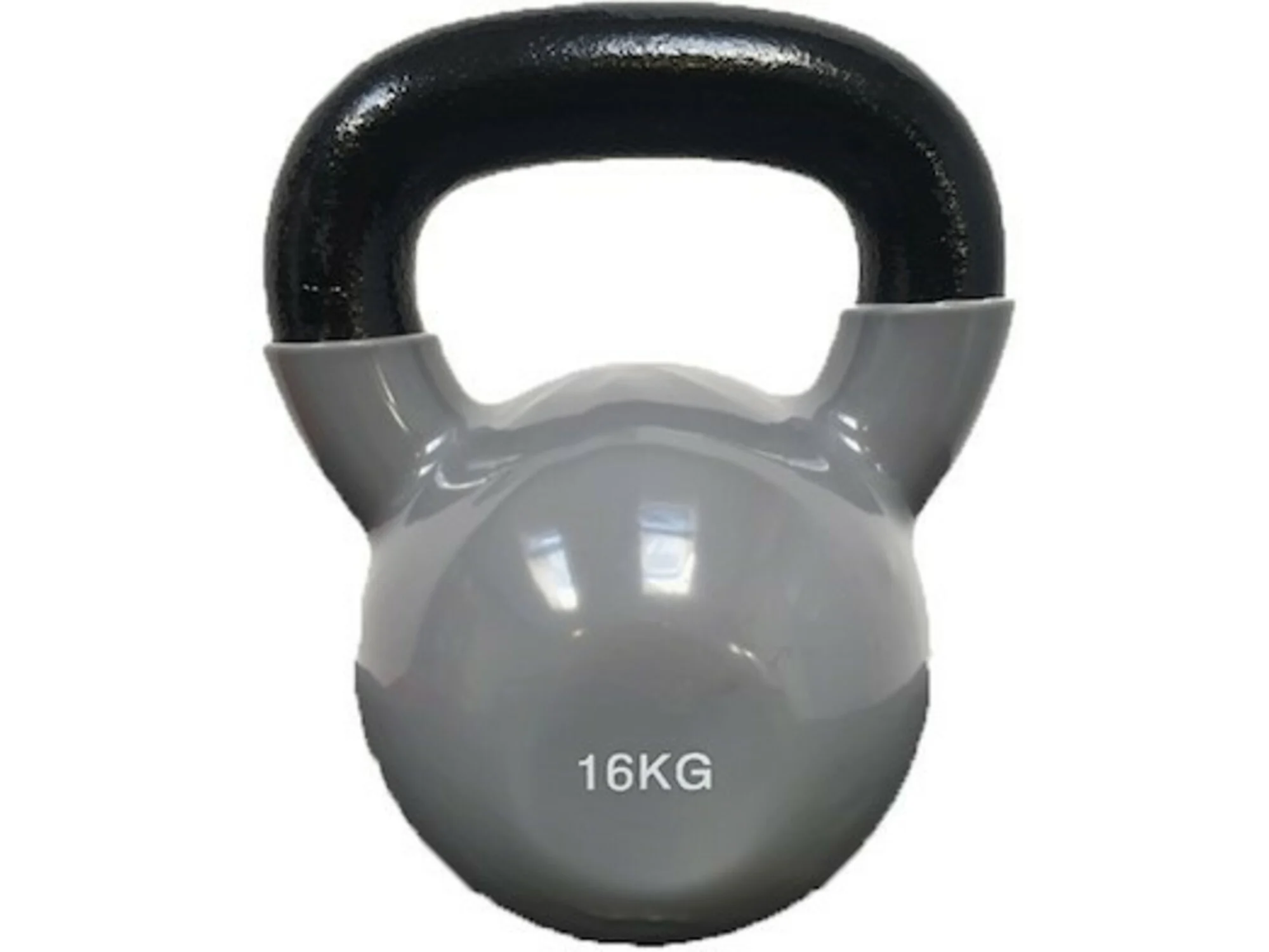 Ring Kettlebell metal+ vinyl 16kg RX DB2174-16 grey