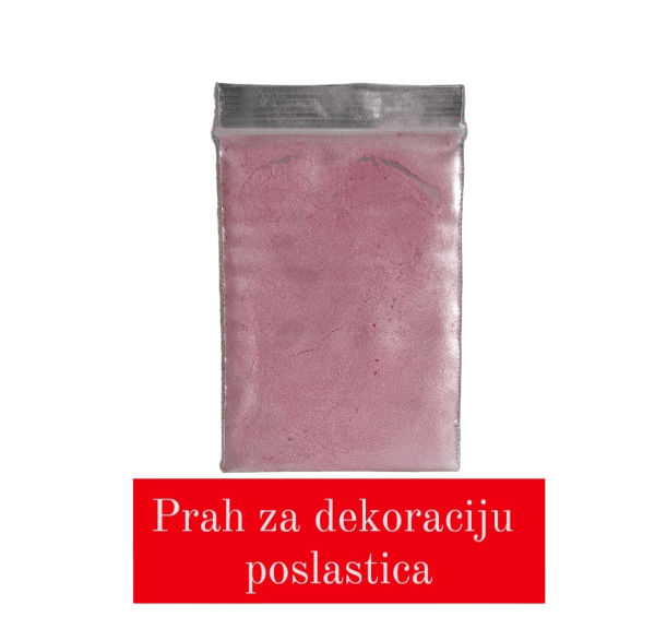 Prah za dekoraciju poslastica Roze 2g Iris