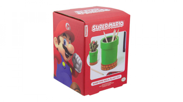 Super Mario Pipe Plant & Pen Pot