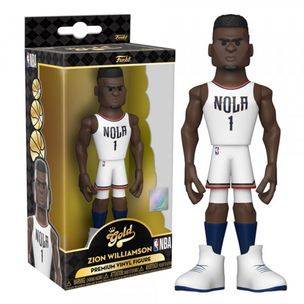 NBA Pelicans Gold 5\'' Zion Williamson (Homeuni)