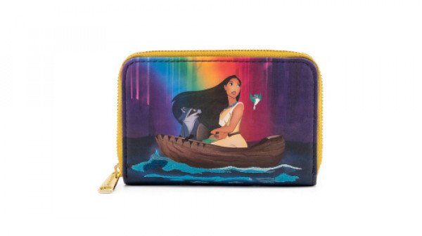 Disney Pocahontas Just Around The River Bend Zip Around Wallet