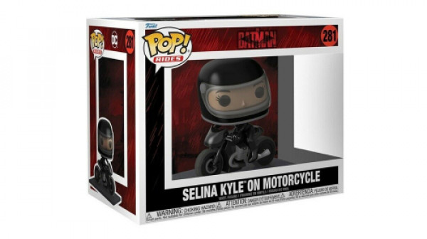 Batman POP! Rides DLX - Selina On Motorcycle