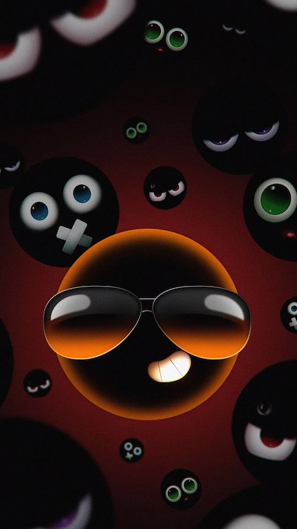 Sunglasses smiley