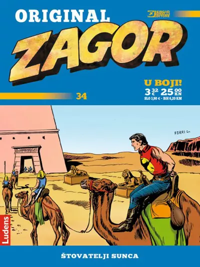 Ludens ZAGOR ORIGINAL 34 -Štovatelji Sunca