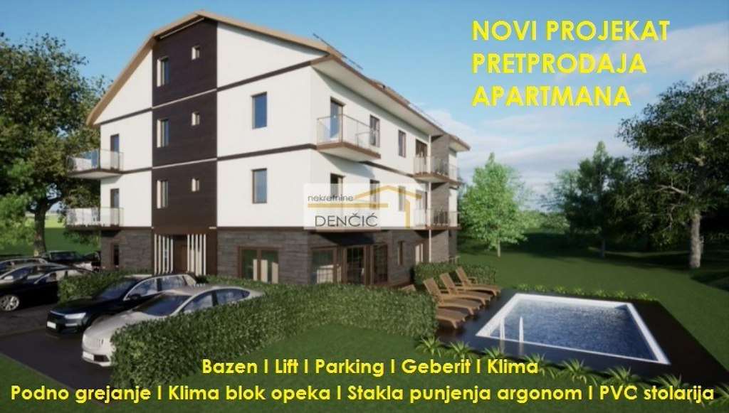 Apartmani, 22-42 m2, Srebrno jezero, pretprodaja