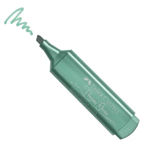 Tekst marker Signir TEXTLINER METALIC GREEN 154639, Faber-Castell