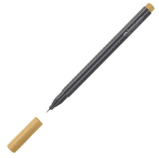 Flomaster Liner GRIP FINEPEN OKER 151682 0,4mm, Faber-Castell