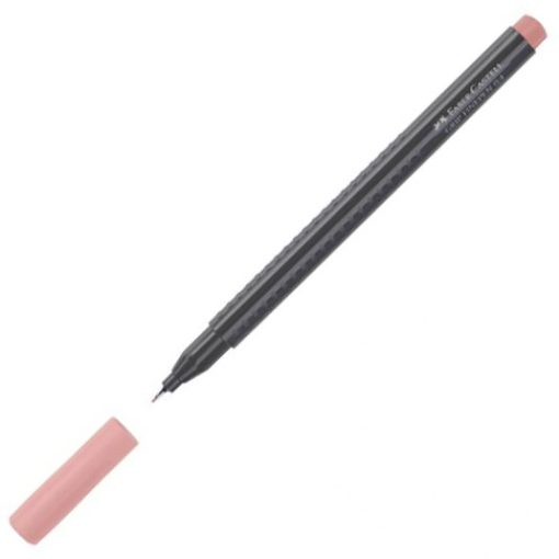 Flomaster Liner GRIP FINEPEN SVETLO ROZE 151629 0,4mm, Faber-Castell