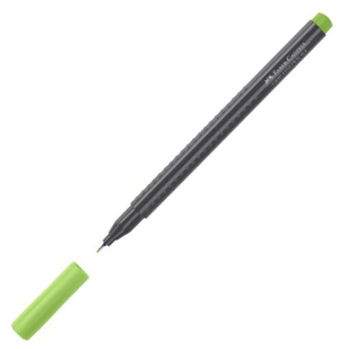 Flomaster Liner GRIP FINEPEN SVETLO ZELENI 151666 0,4mm, Faber-Castell