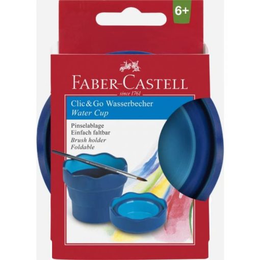 Čaša za likovno CLIC&GO 181510 PLAVA, Faber-Castell