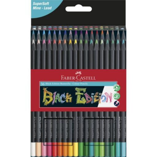 Drvene bojice 1/36 BLACK EDITION 116436, Faber-Castell