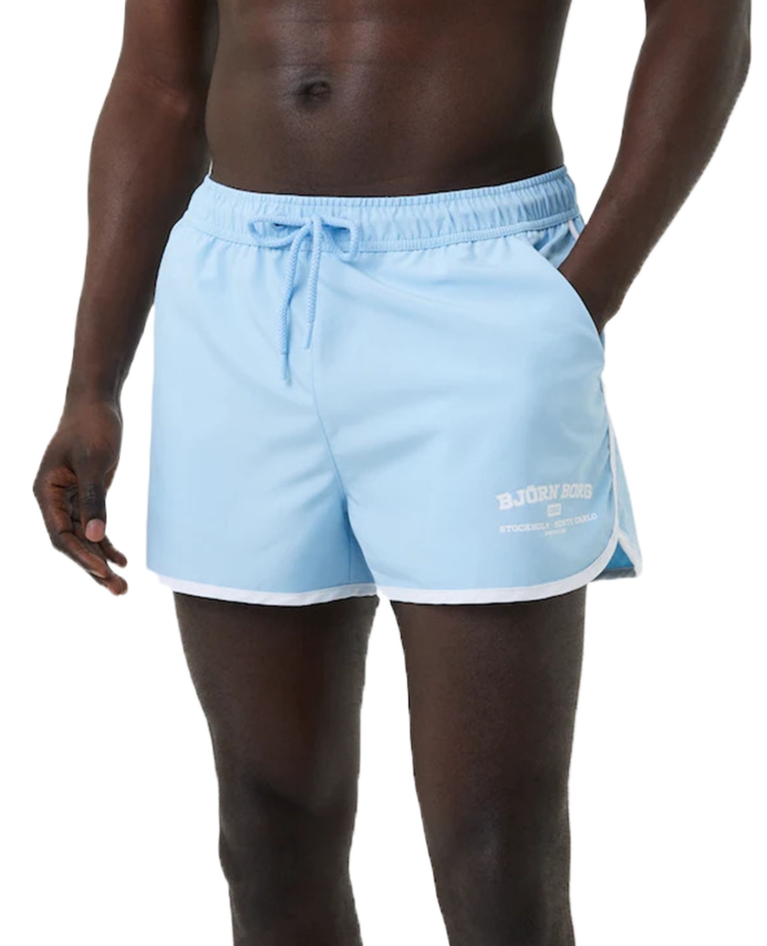 BORG RETRO SWIM SHORTS BLUE