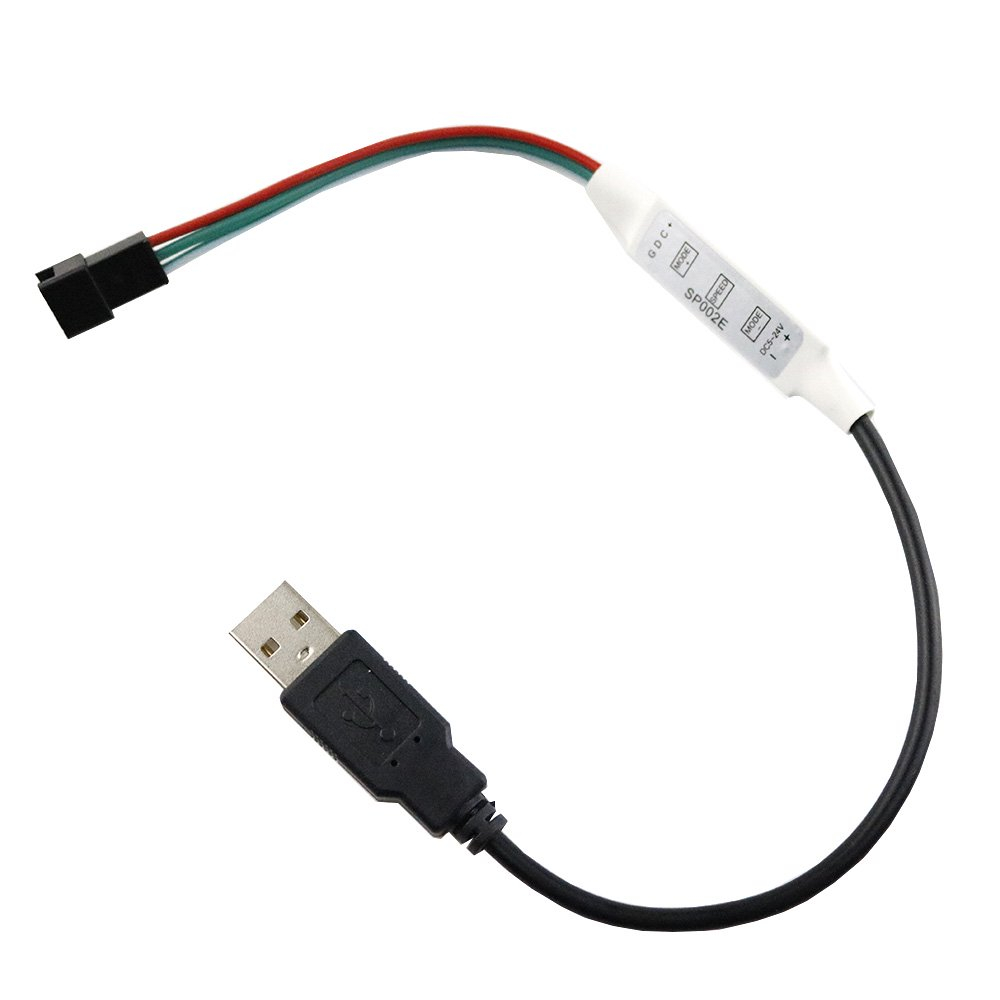 RGB LED KONTROLER SA USB KABLOM , SP002E