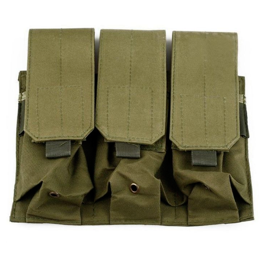 Tactical Molle Triple Magazine Pouch M4