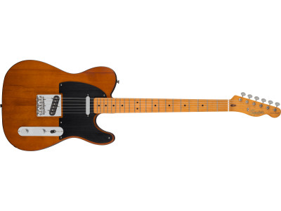 Squier By Fender 40th Anniversary Telecaster®, Vintage Edition, Maple Fingerboard, Black Anodized Pickguard, Satin Mocha