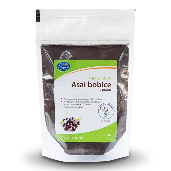 Asai bobice u prahu 70gr organske Beyond