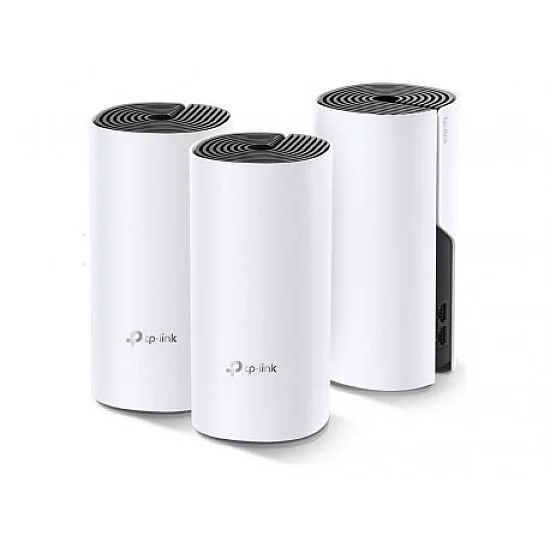 TP LINK WI-FI WHOLE-HOME MESH AC1200 DUAL-BAND 300/867MBPS (3-PACK) - DECO E4 CENA