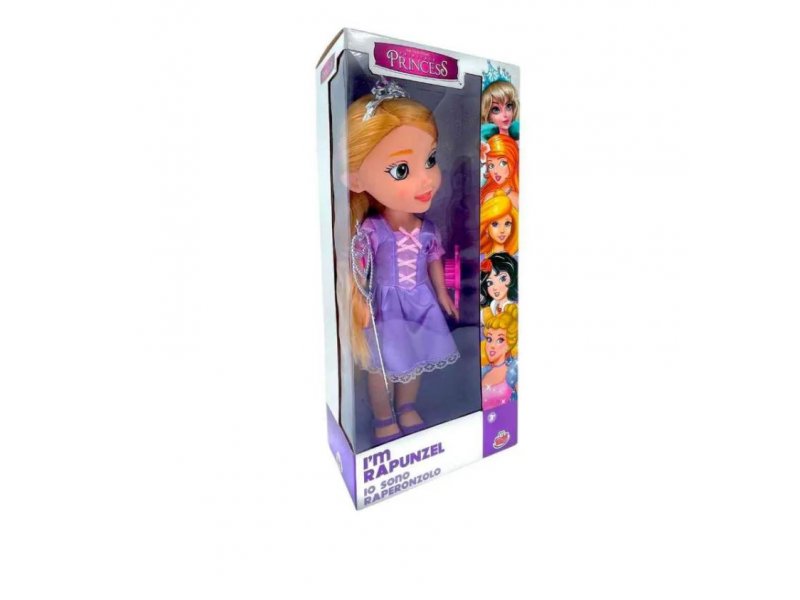 GIOCHI PRINCESS PRINCEZA RAPUNZEL 35CM NEW