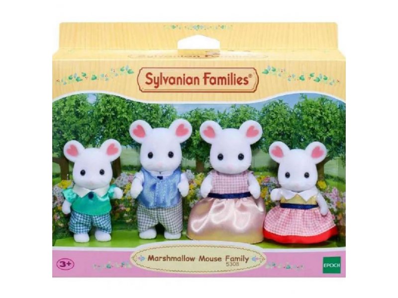 SYLVANIAN MARSHMALLOV MOUSE FAMILY