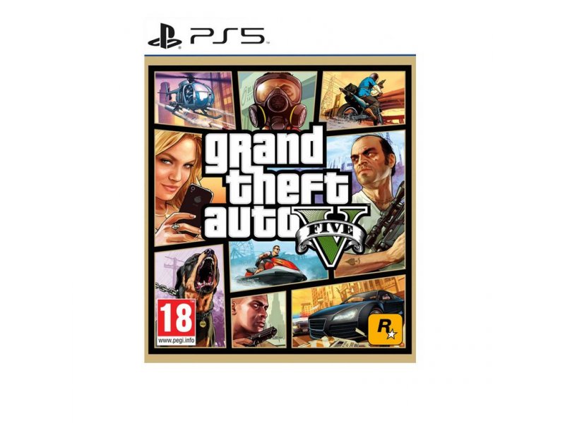 ROCKSTAR GAMES PS5 GRAND THEFT AUTO 5 CENA