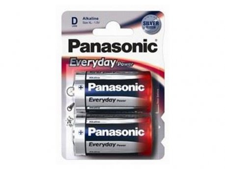 PANASONIC Baterije LR20EPS/2BP - 2 × D Alkalne Everyday