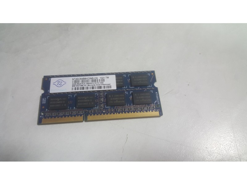 ddr3 2gb za laptop 1333mhz nanya