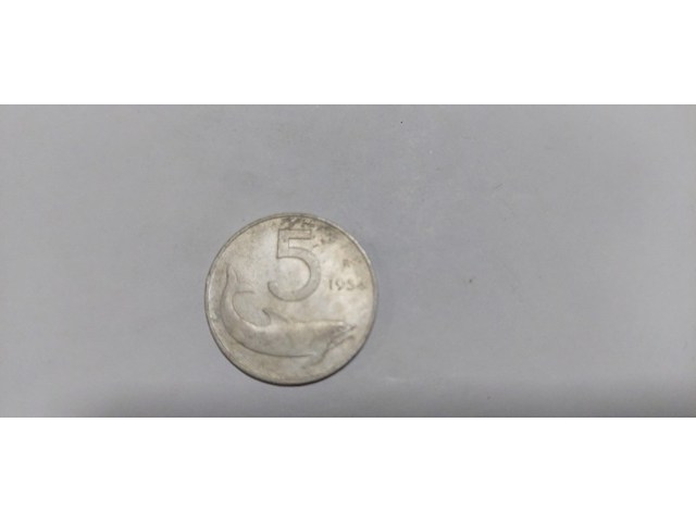 5 LIRA ITALIJA