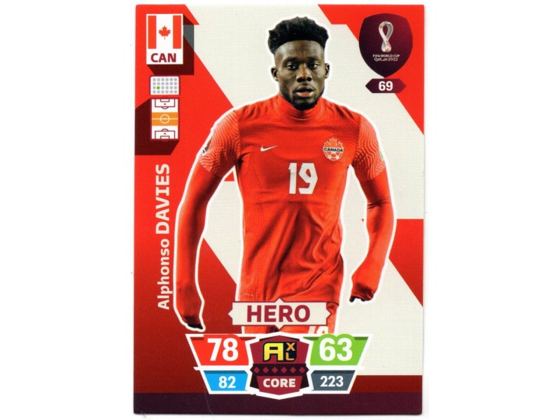 CAN.69 - Alphonso DAVIES - Adrenalyn XL- Qatar 2022