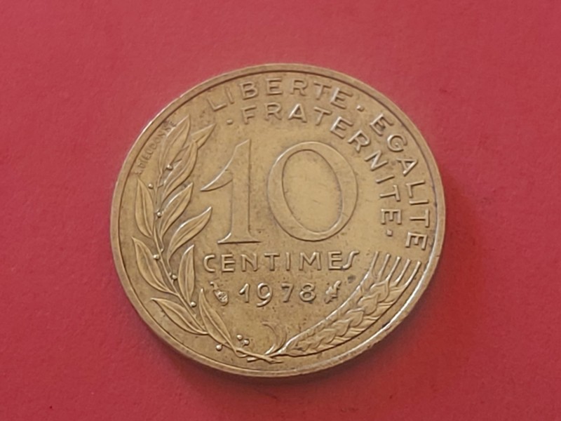 Francuska - 10 centimes 1978 god