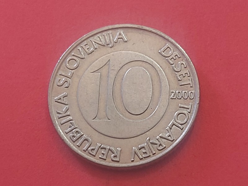 Slovenija - 10 tolara 2000 god