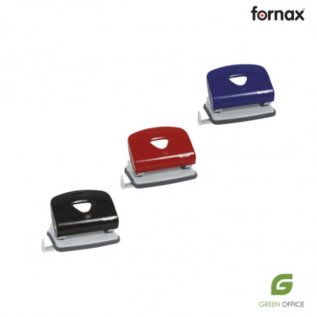 Fornax bušači za papir - kapacitet 20 listova u 3 elegantne boje