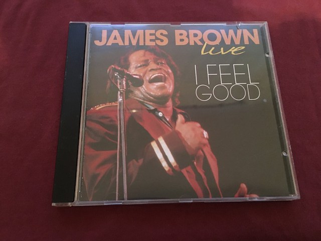 CD - James Brown - Live I Feel Good