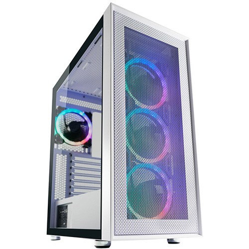 LC POWER White_Wanderer_X - ATX RGB gaming kućište | LC-802W-ON