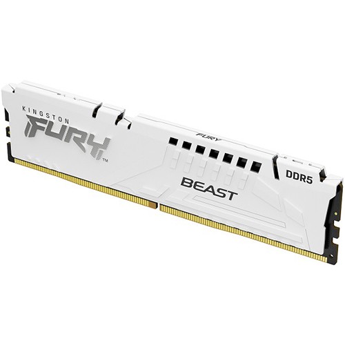 Kingston 32GB (1x32GB) DDR5 5200MT/s CL36 FURY Beast White EXPO memorija | KF552C36BWE-32