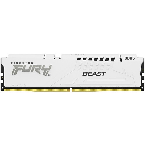 Kingston 32GB (1x32GB) DDR5 5200MT/s CL40 FURY Beast White XMP memorija | KF552C40BW-32