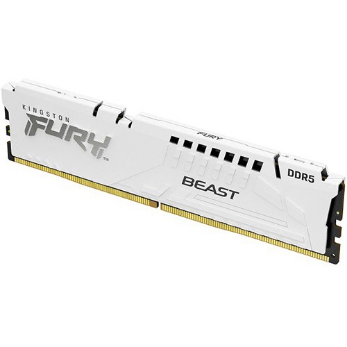 Kingston 32GB (2x16GB) DDR5 5200MT/s CL36 FURY Beast White EXPO memorija | KF552C36BWEK2-32