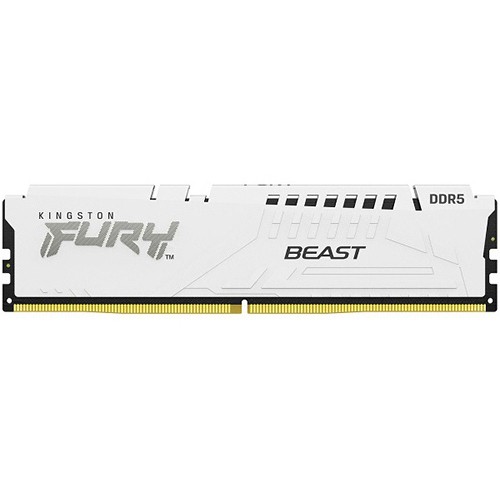 Kingston 32GB (1x32GB) DDR5 5600MT/s CL40 FURY Beast White XMP memorija | KF556C40BW-32