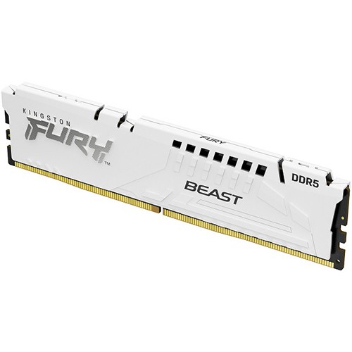 Kingston 16GB (1x16GB) DDR5 6000MT/s CL36 FURY Beast White EXPO memorija | KF560C36BWE-16