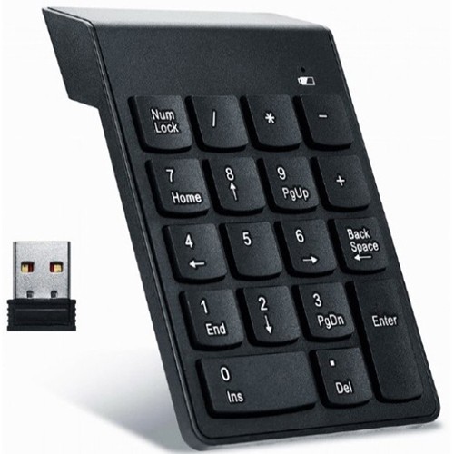 Gembird Bežična numerička tastatura USB | KPD-W-02