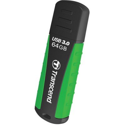 Transcend 64GB USB JetFlash 810, USB 3.0, Black/Green | TS64GJF810
