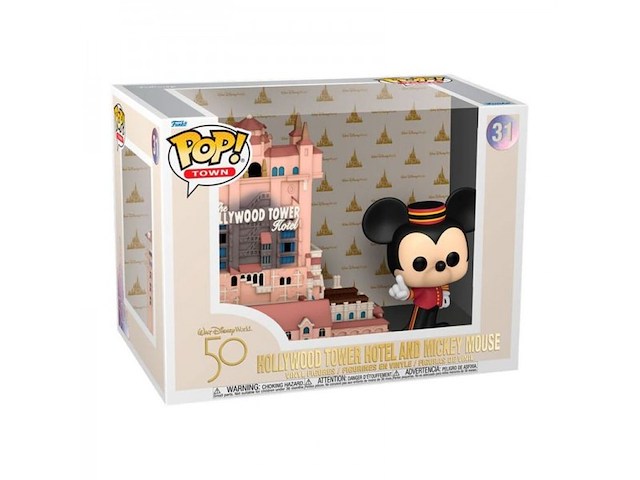 Funko Pop Town: Disney - Town Of Terror W/ Mickey