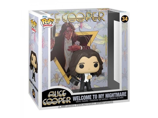 Funko Pop Albums: Alice Cooper - Wtmn