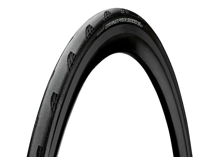 GUMA SP 700x25C CONTINENTAL GRAND PRIX 5000 S TL black/black Skin kevlar