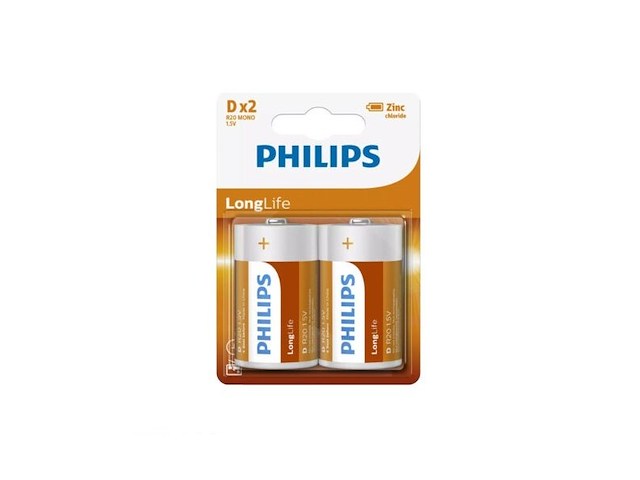 Baterija R20/D PHILIPS