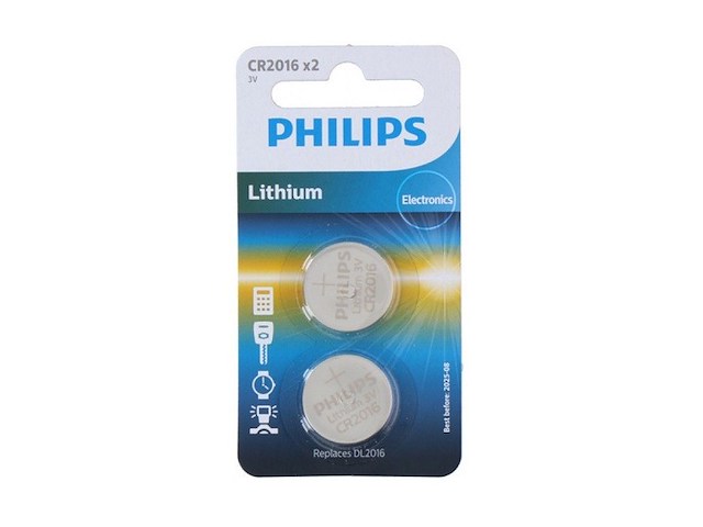 Baterija CR2016 PHILIPS