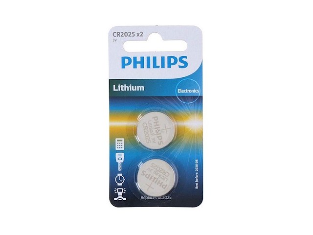 Baterija CR2025 PHILIPS