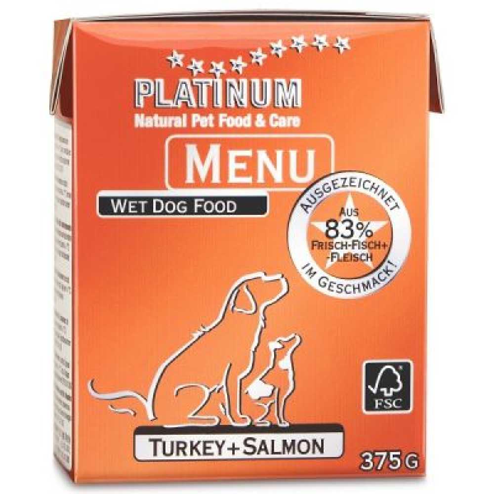 PLATINUM menu ćuretina i losos 185g