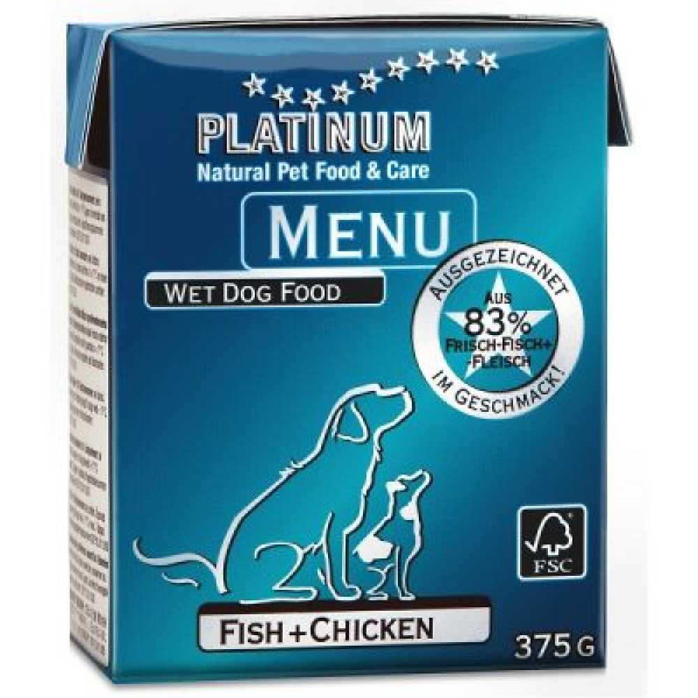 PLATINUM menu riba i piletina 185g