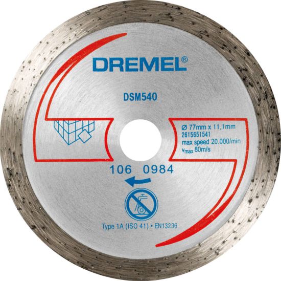 Dremel DSM20 disk za sečenje sa dijamantskom pločom (DSM540) - 2615S540JB