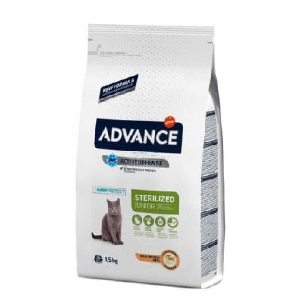 Advance Cat Junior Sterilised - Chicken&Rice 1.5kg